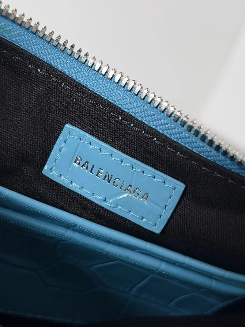 Original Balenciaga Mini Le Cagole Handbag - Retro Half-Moon Style Chic Versatile
