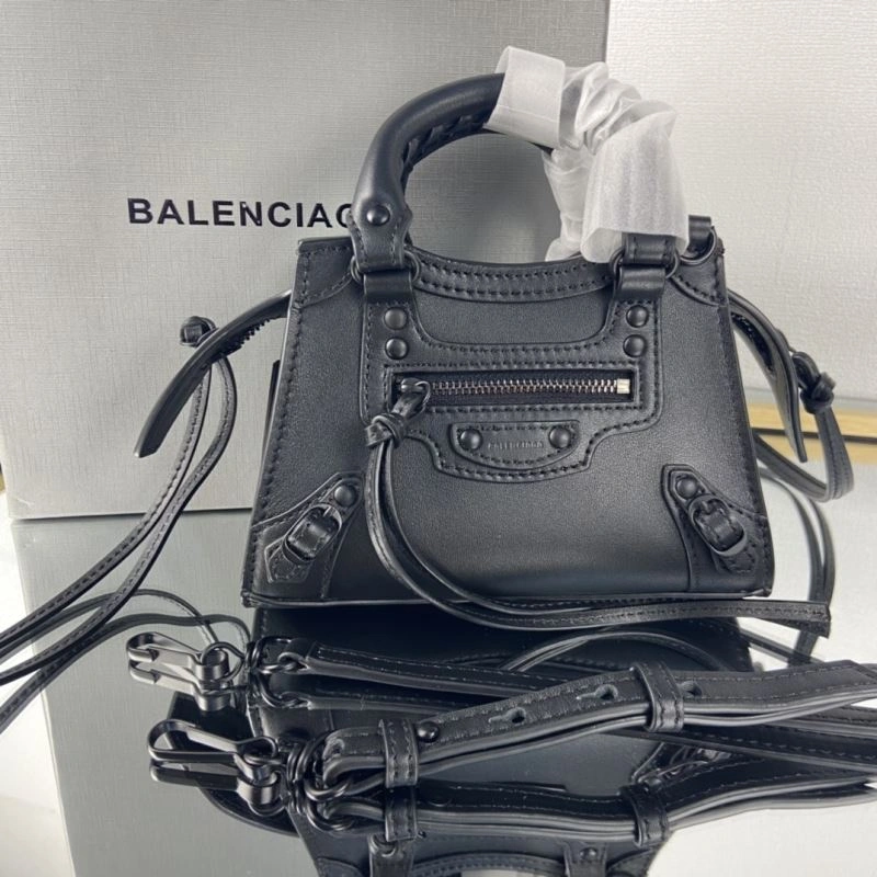 Balenciaga Mini Neo Classic Motorcycle Bag - Chic Versatility