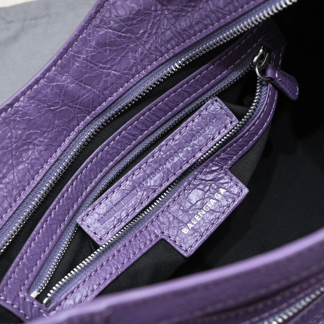 Precise copy Balenciaga NEO CAGOLE Vintage Distressed Motorcycle Bag