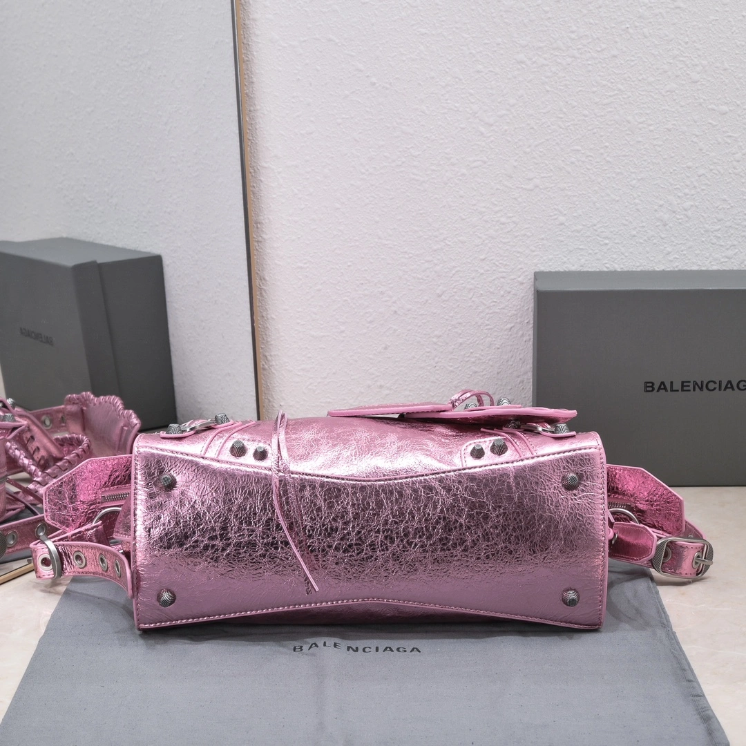Exact replica Balenciaga NEO CAGOLE Vintage Lambskin Motorcycle Bag Set