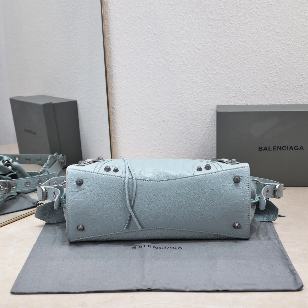 Inexpensive Balenciaga NEO CAGOLE Vintage Lambskin Motorcycle Bag