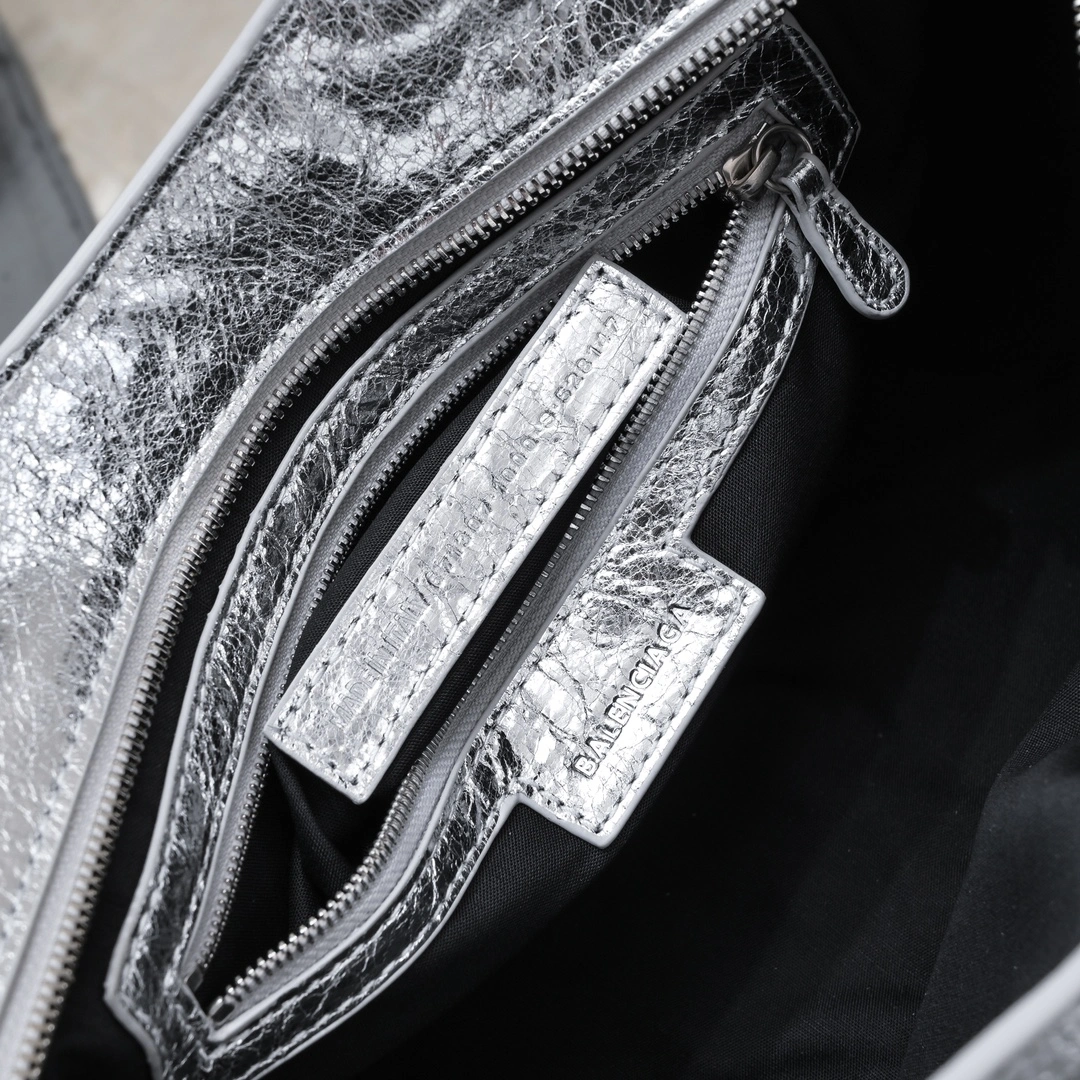 Reasonably priced Balenciaga NEO CAGOLE Vintage Sheepskin Trapezoid Bag with Mirror