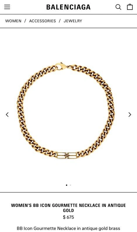 Balenciaga Necklaces