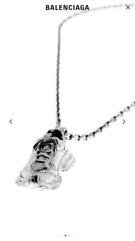 Indistinguishable Balenciaga Necklaces
