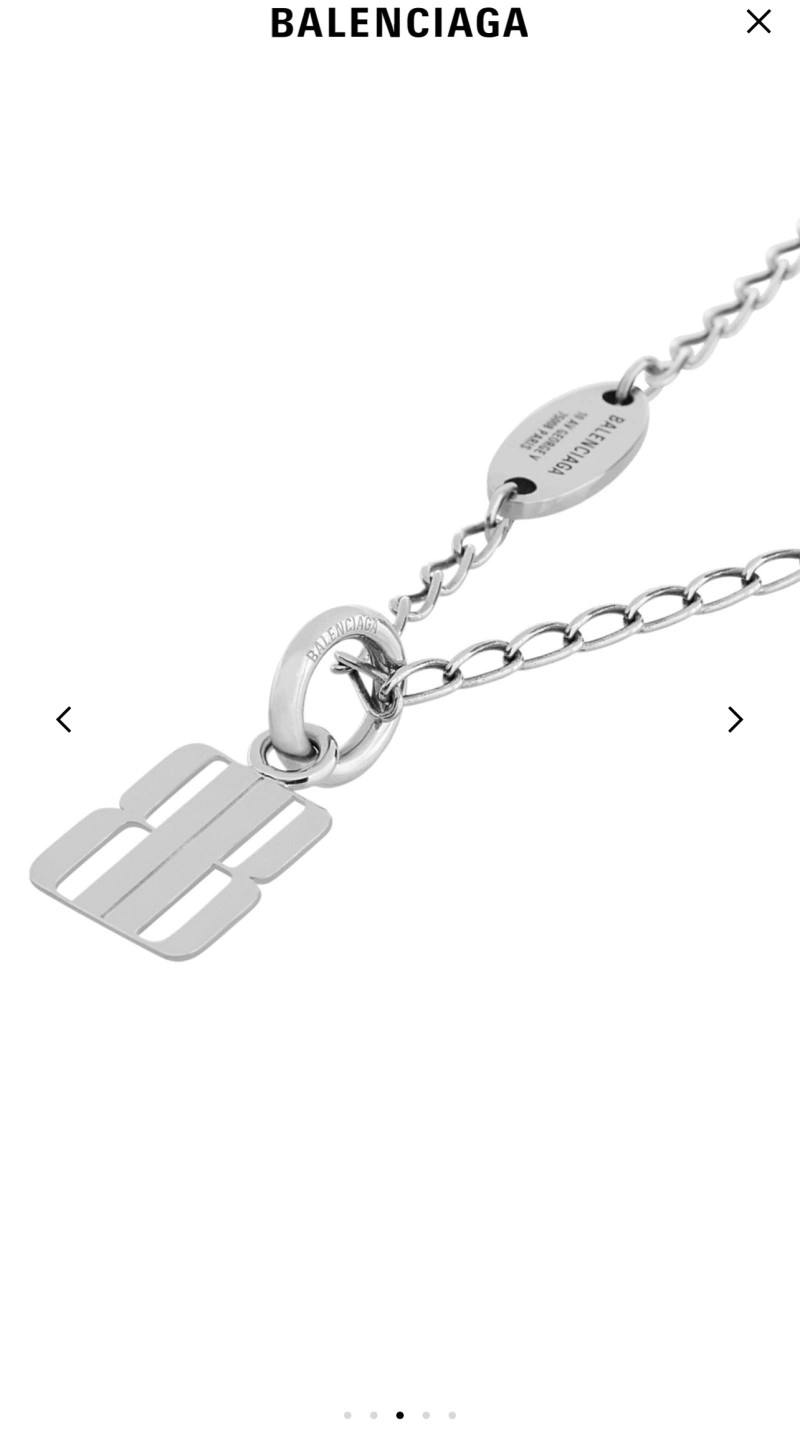 Budget-friendly Balenciaga Necklaces