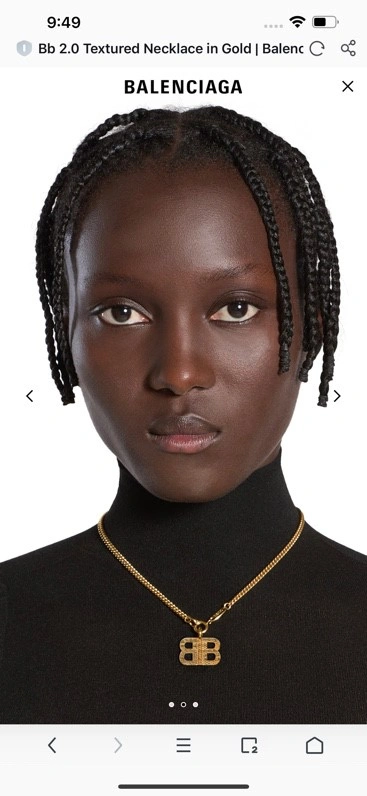 Top mirror Balenciaga Necklaces