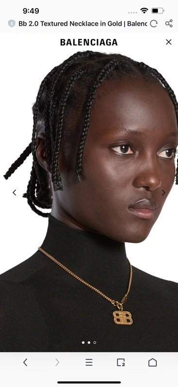 Top mirror Balenciaga Necklaces