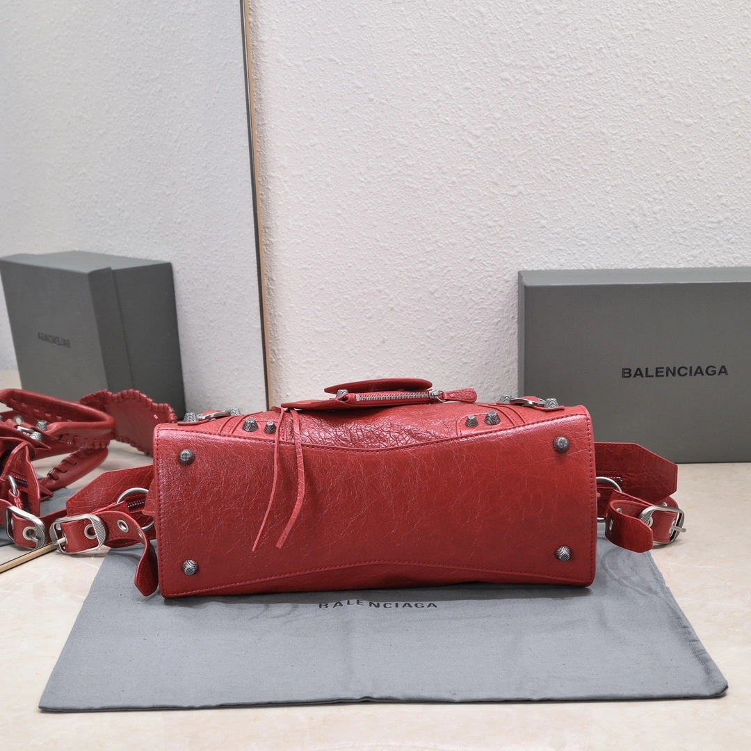 High accuracy Balenciaga Neo Cagole Vintage Lambskin Trapezoid Bag