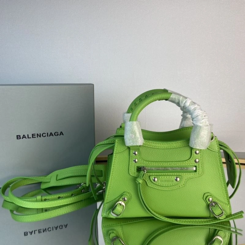 Balenciaga Neo Classic Luxe Trapezoidal Motorcycle Bag