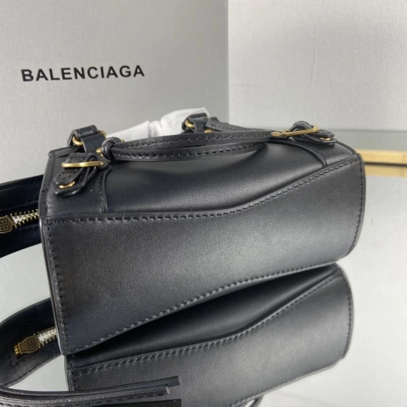 Inexpensive Balenciaga Neo Classic Mini Motorcycle Bag in Black