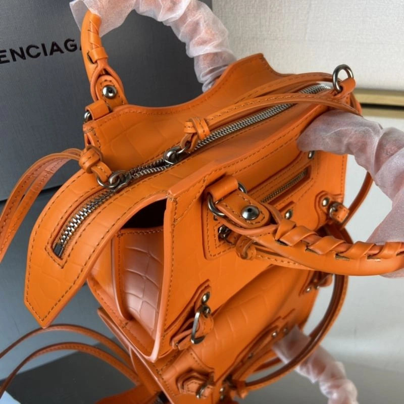 Real Balenciaga Neo Classic Trapezoid Motorcycle Bag