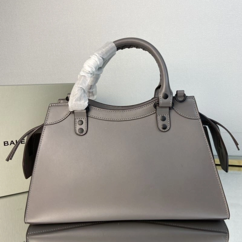 Brand-authenticated Balenciaga Neo Classic Trapezoidal Motorcycle Bag