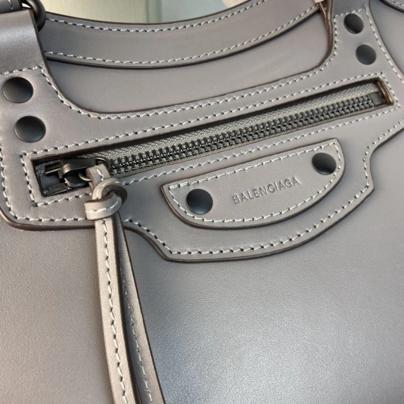 Brand-authenticated Balenciaga Neo Classic Trapezoidal Motorcycle Bag