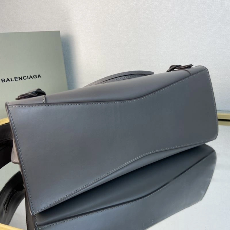 Brand-authenticated Balenciaga Neo Classic Trapezoidal Motorcycle Bag