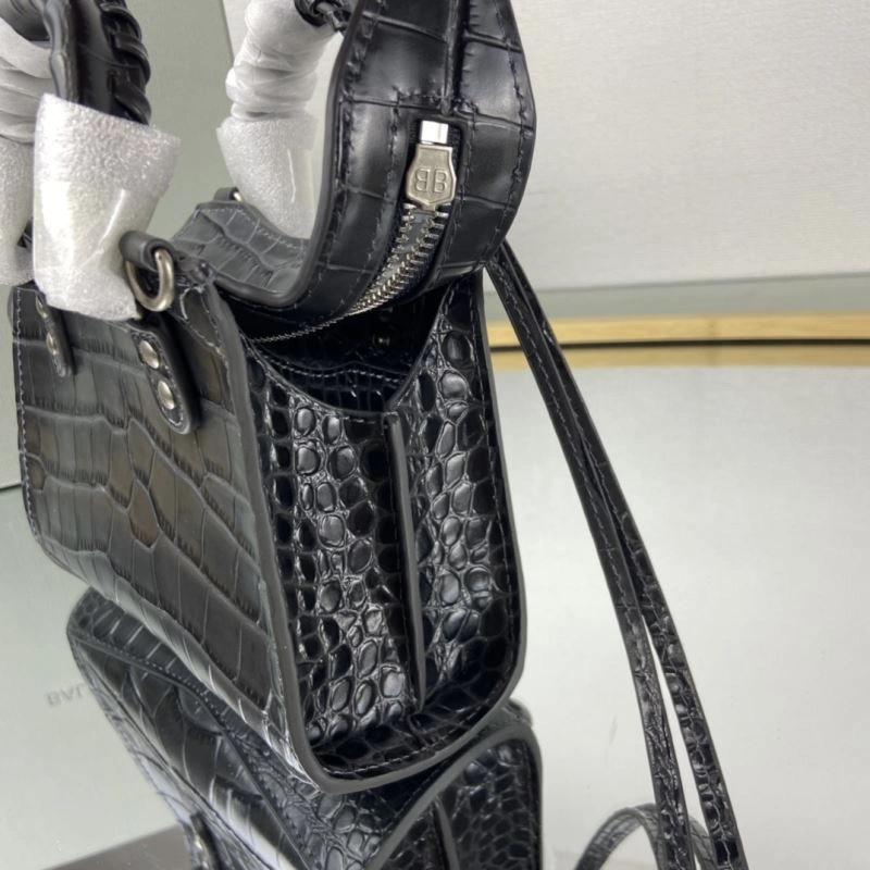 Official Balenciaga Neo Classic Trapezoidal Motorcycle Bag