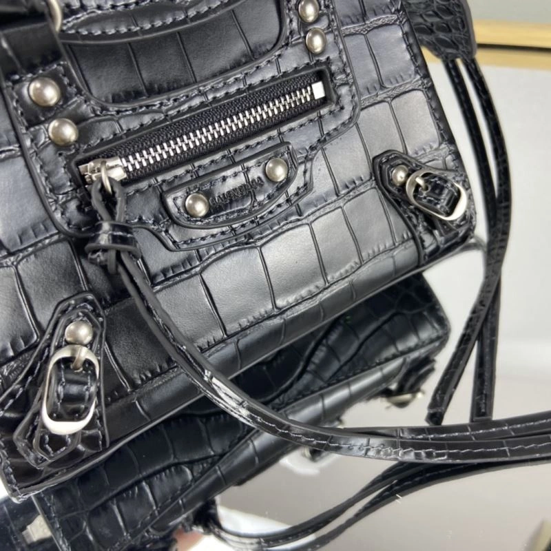 Official Balenciaga Neo Classic Trapezoidal Motorcycle Bag