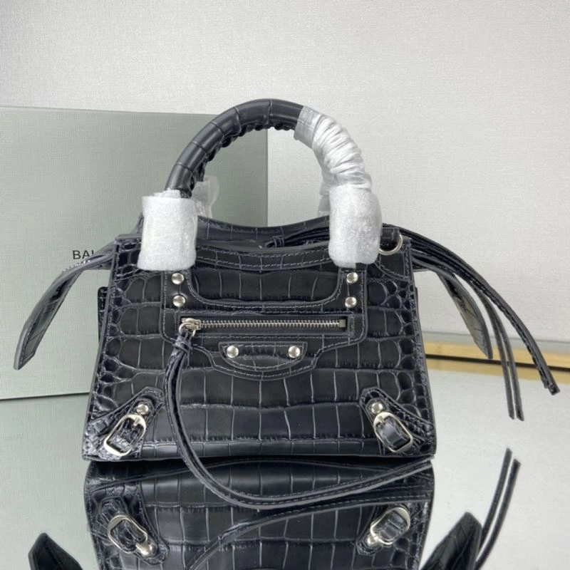 High fidelity Balenciaga Neo Classic Trapezoidal Motorcycle Bag