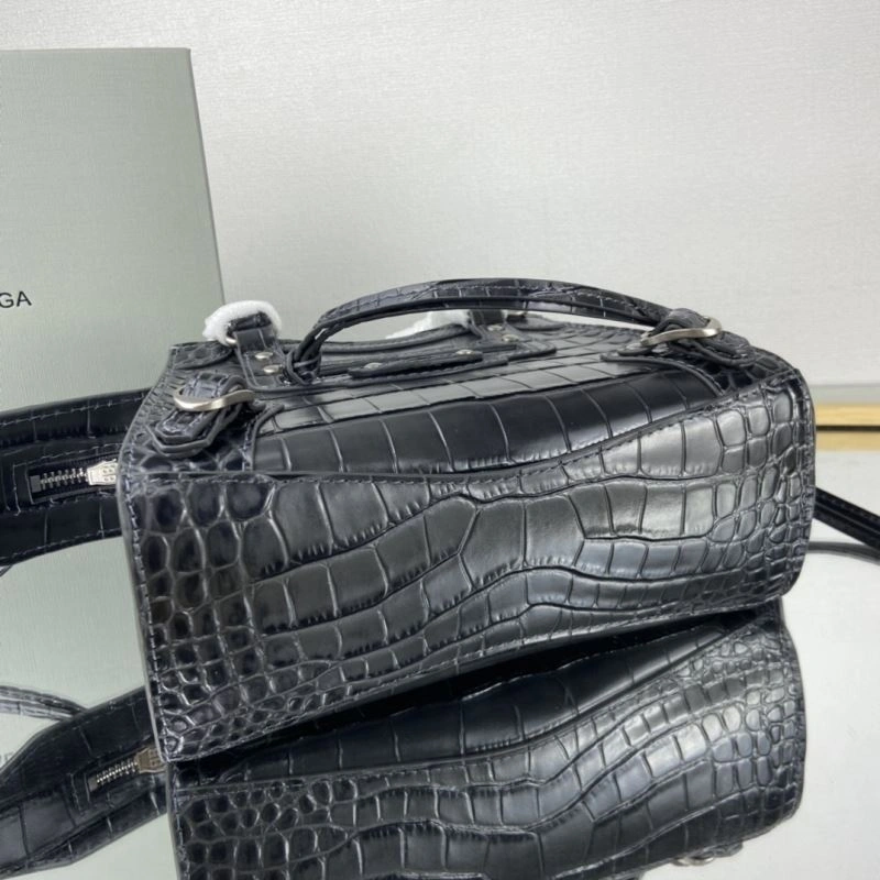 High fidelity Balenciaga Neo Classic Trapezoidal Motorcycle Bag