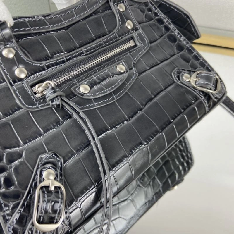 High fidelity Balenciaga Neo Classic Trapezoidal Motorcycle Bag