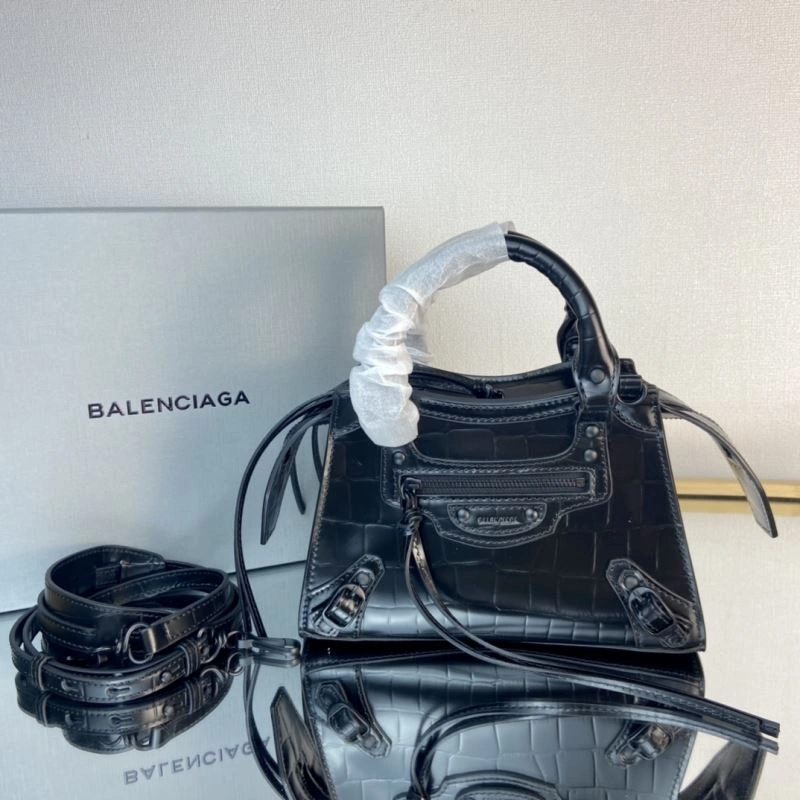 Balenciaga Neo Classic Trapezoidal Motorcycle Bag