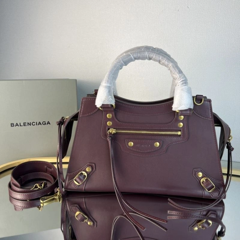 Balenciaga Neo Classic Trapezoidal Motorcycle Handbag