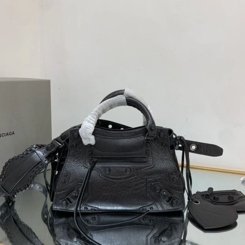 Balenciaga Neo Le Cagole City Handbag in Neon Colors