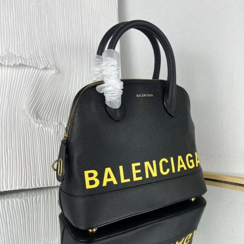 Original Balenciaga Oversized Letter Shell Bag - Limited Edition S