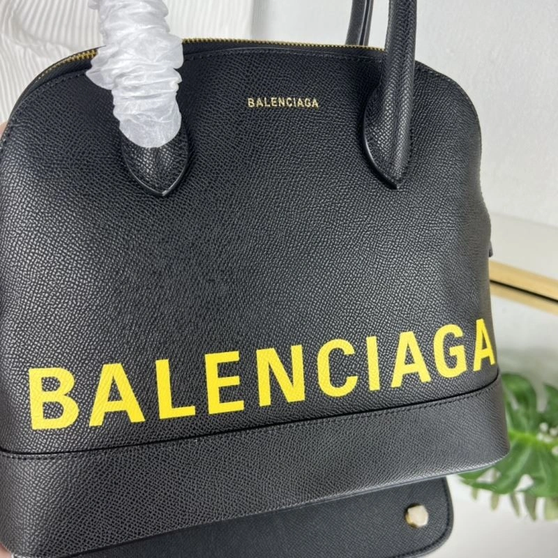 Original Balenciaga Oversized Letter Shell Bag - Limited Edition S