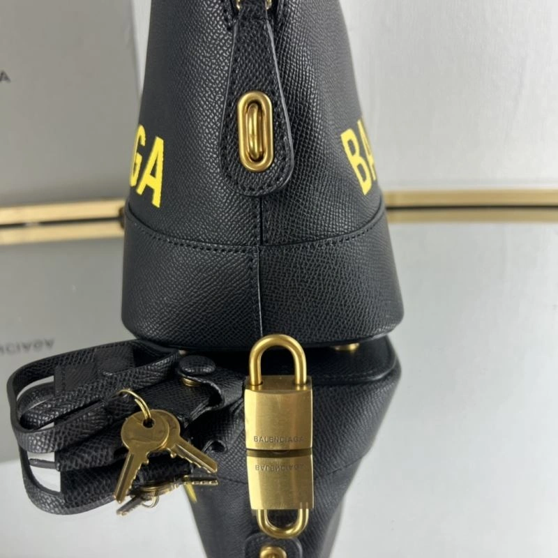 Original Balenciaga Oversized Letter Shell Bag - Limited Edition S