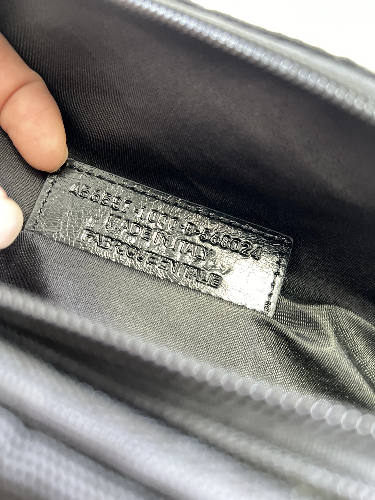 Official Balenciaga Paris Explorer Unisex Canvas Waist Bag - Black