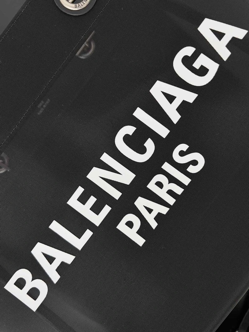 Budget-friendly Balenciaga Paris Mesh Tote Bag with Stylish Pouch - Summer 23