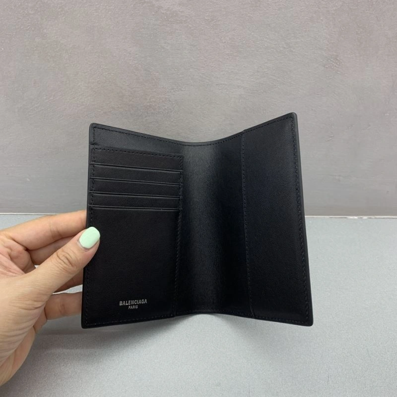 1:1 copy Balenciaga Paris Street-Style Leather Passport Holder