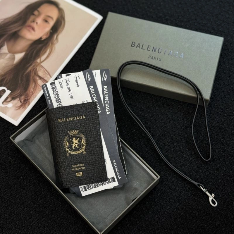 Real Balenciaga Passport Holders