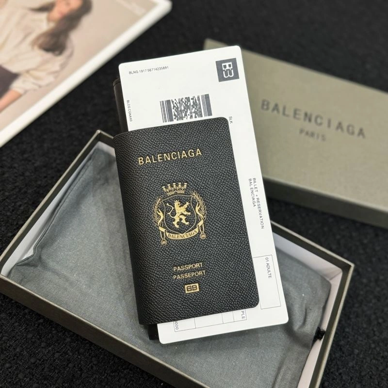 Exact replica Balenciaga Passport Holders