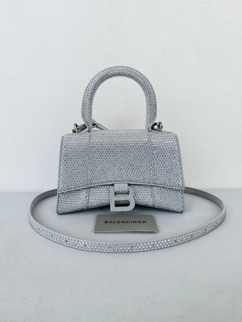 Balenciaga Radiant Diamond Hourglass Bag - Shimmering Elegance