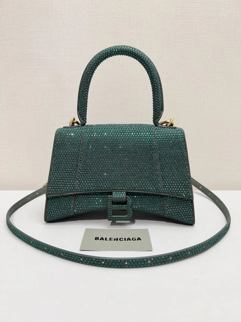 Balenciaga Radiant Diamond Hourglass Bag - Sparkling Elegance Redefined
