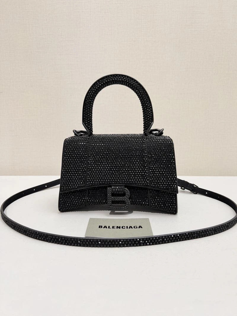 Balenciaga Radiant Diamond Hourglass Bag - Sparkling Elegance
