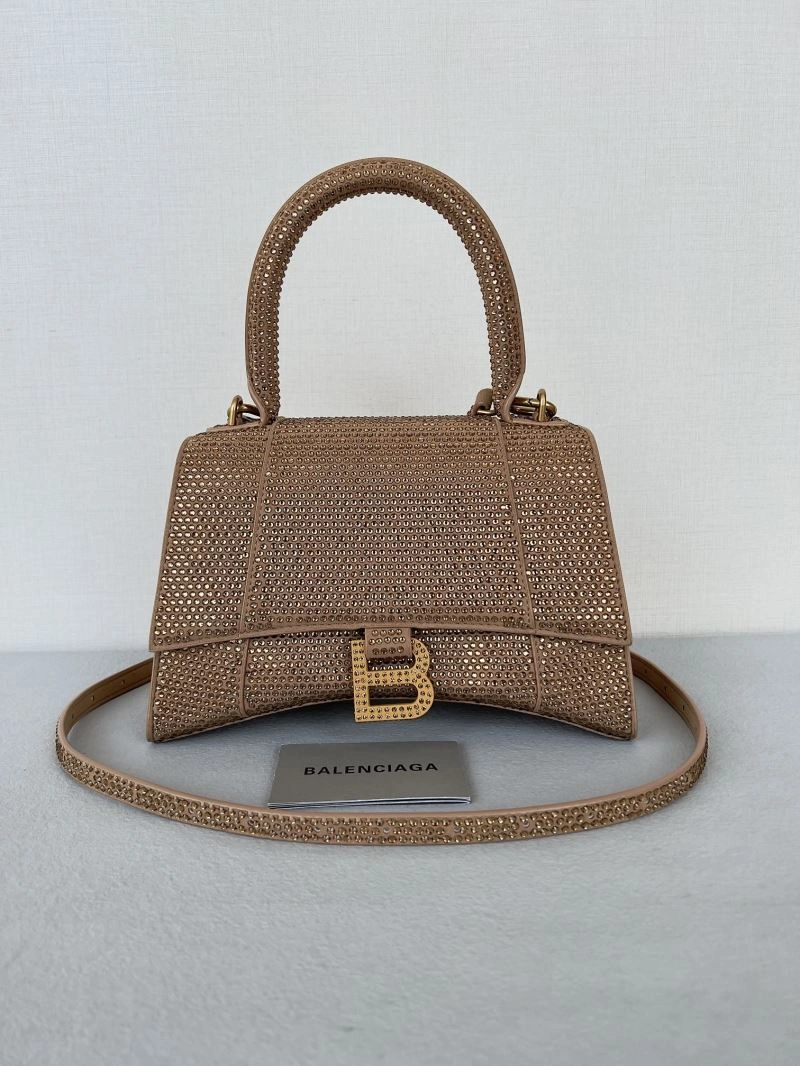 Balenciaga Radiant Diamond Hourglass Tote Bag - Sparkle in Style
