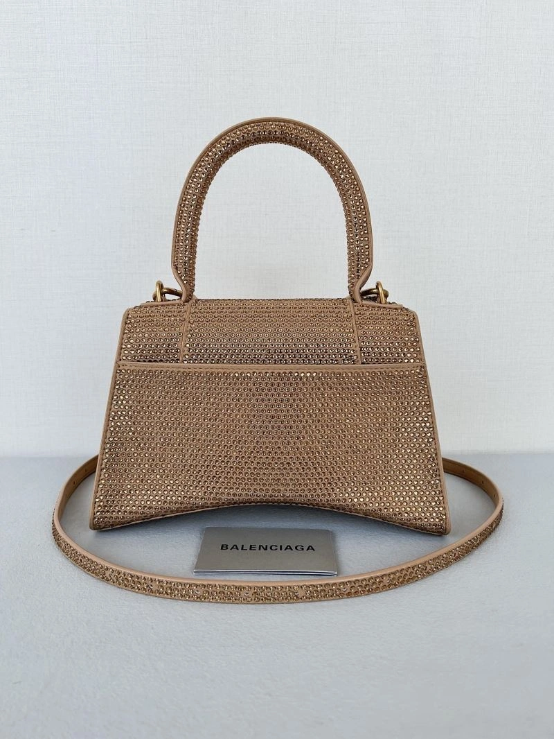 Affordable Balenciaga Radiant Diamond Hourglass Tote Bag - Sparkle in Style