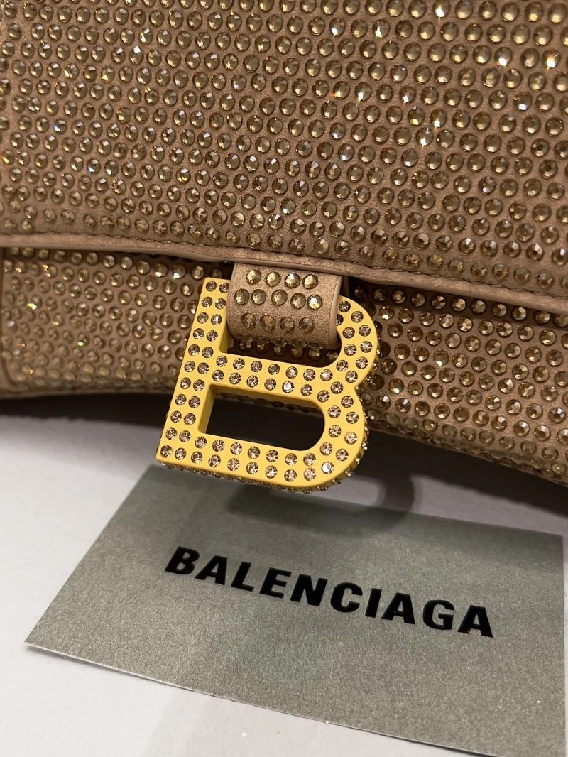OEM Balenciaga Radiant Hourglass Diamond-Encrusted Handbag