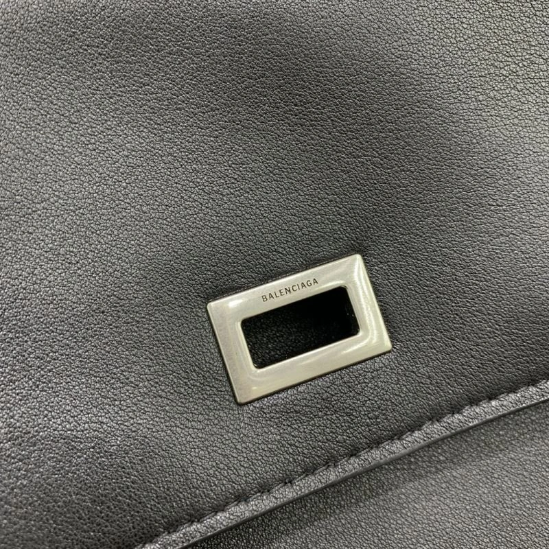 Low-cost Balenciaga Rebel Chic Black Handbag with Silver Buckle - Three Sizes