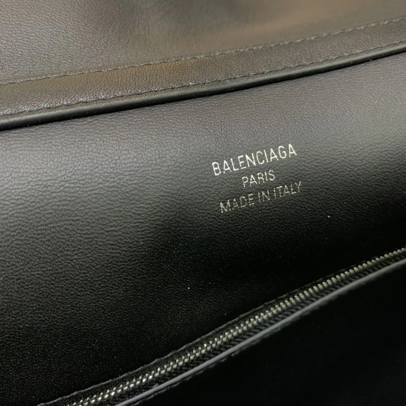 Low-cost Balenciaga Rebel Chic Black Handbag with Silver Buckle - Three Sizes