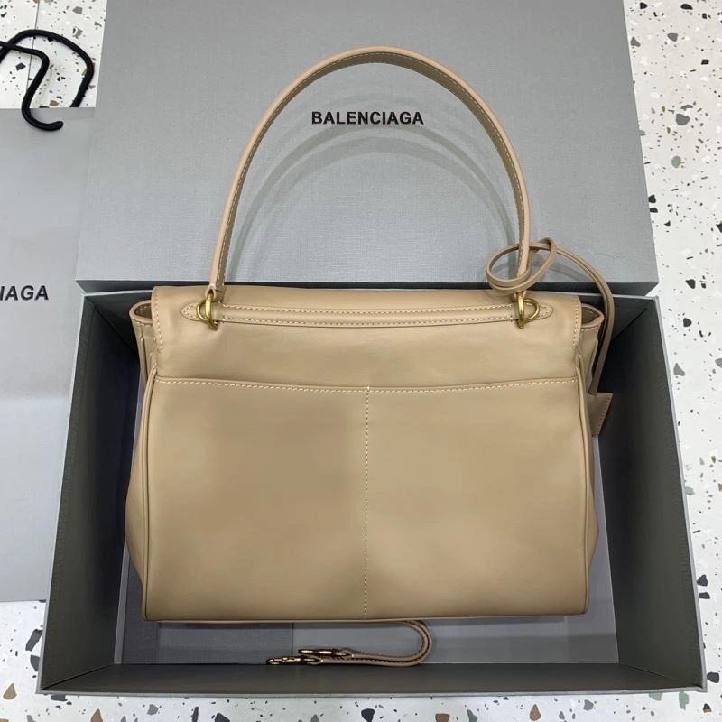 Affordable Balenciaga Rebel Chic Medium Apricot Handbag - Stylish Leather Elegance