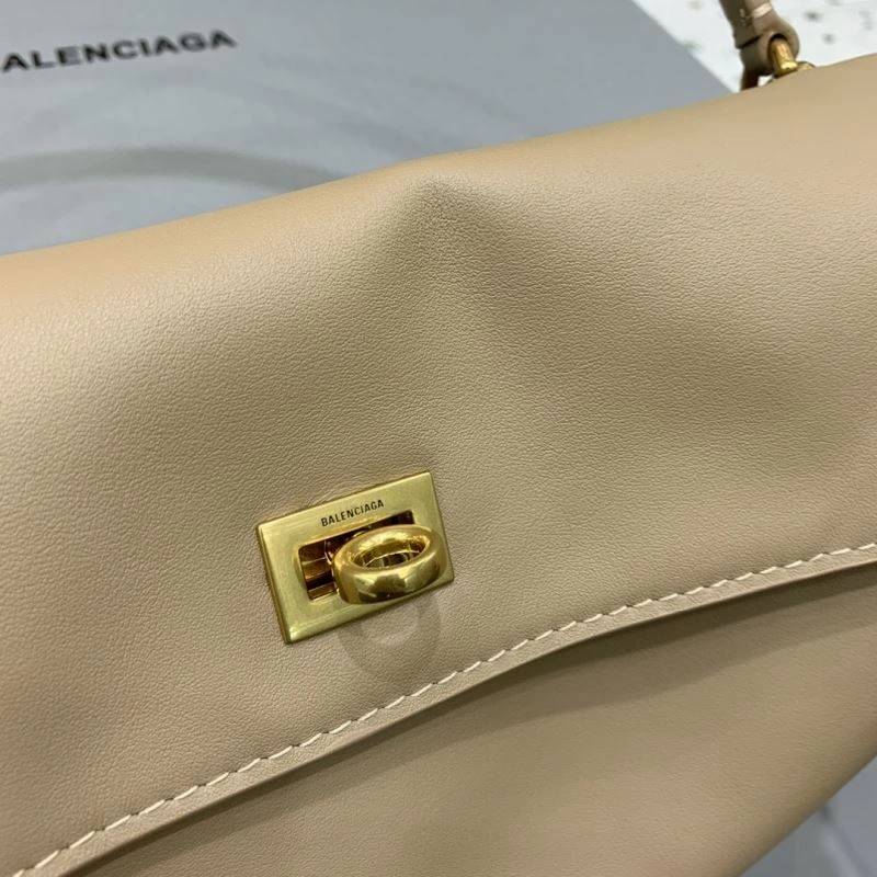 Affordable Balenciaga Rebel Chic Medium Apricot Handbag - Stylish Leather Elegance