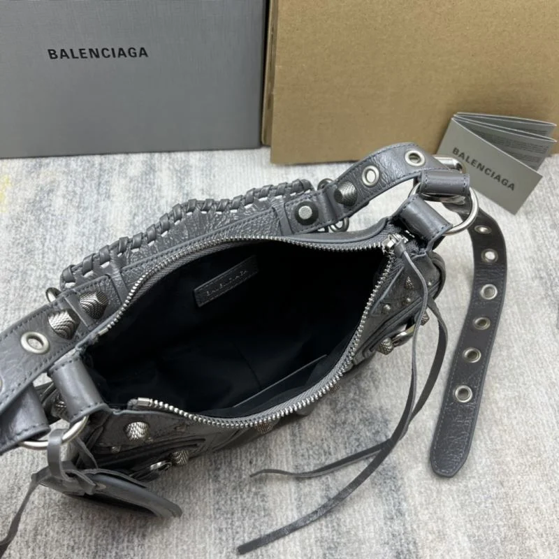 Brand-original Balenciaga Retro Chic  Le Cagole Half-Moon Dumpling Bag