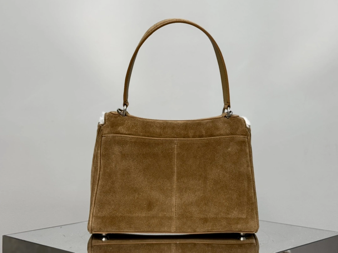 Legit Balenciaga Rodeo Chic Suede Handbag - Autumn Winter 2024