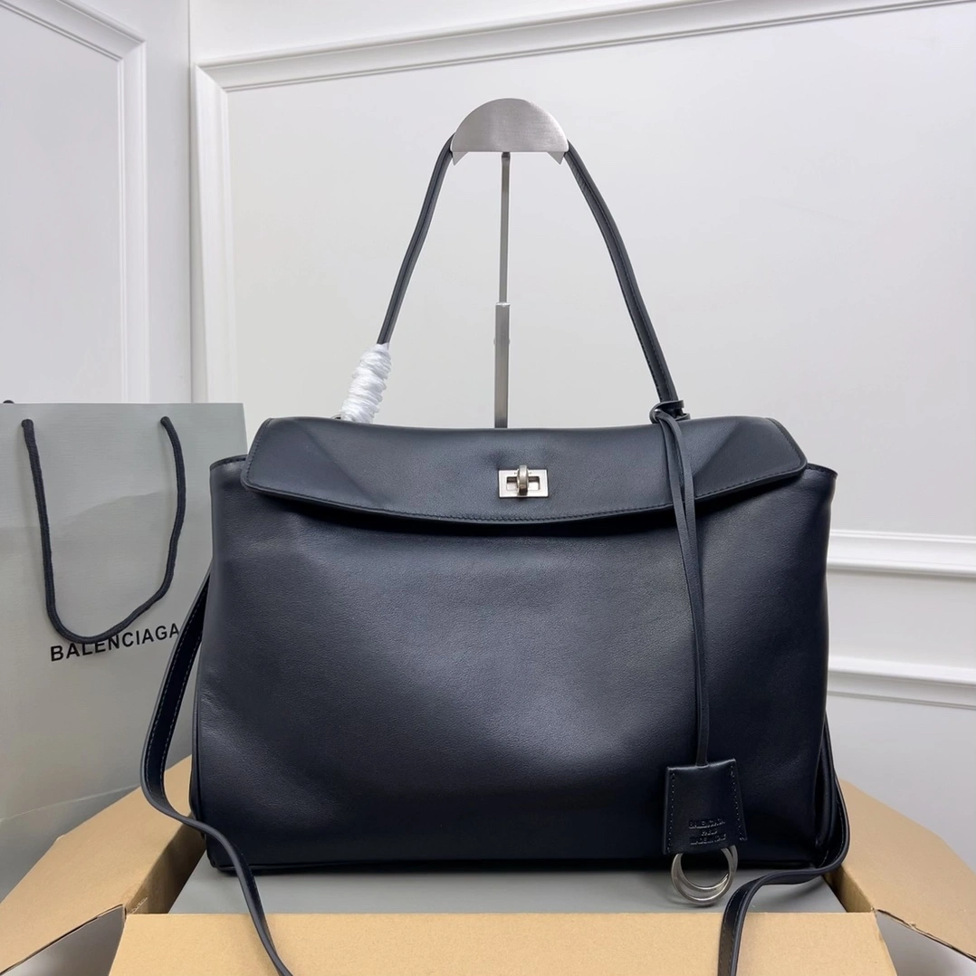 Balenciaga Rodeo Luxe Leather Tote - Sophisticated Style