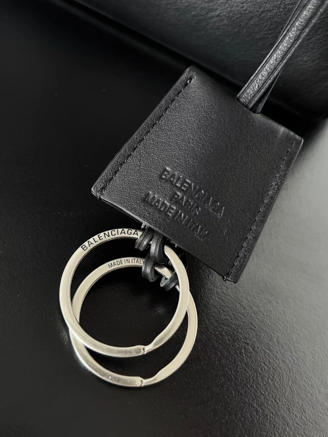 Brand-original Balenciaga Rodeo Luxe Oversized Calfskin Bag with Silver Buckle