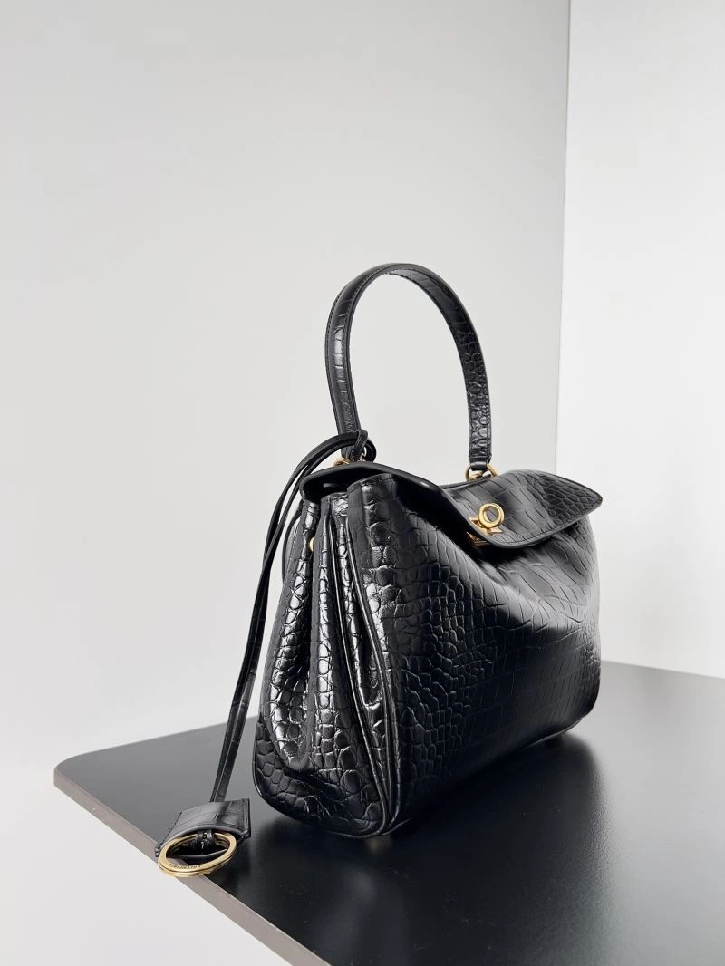 Top mirror Balenciaga Rodeo Luxe Oversized Casual Tote Bag