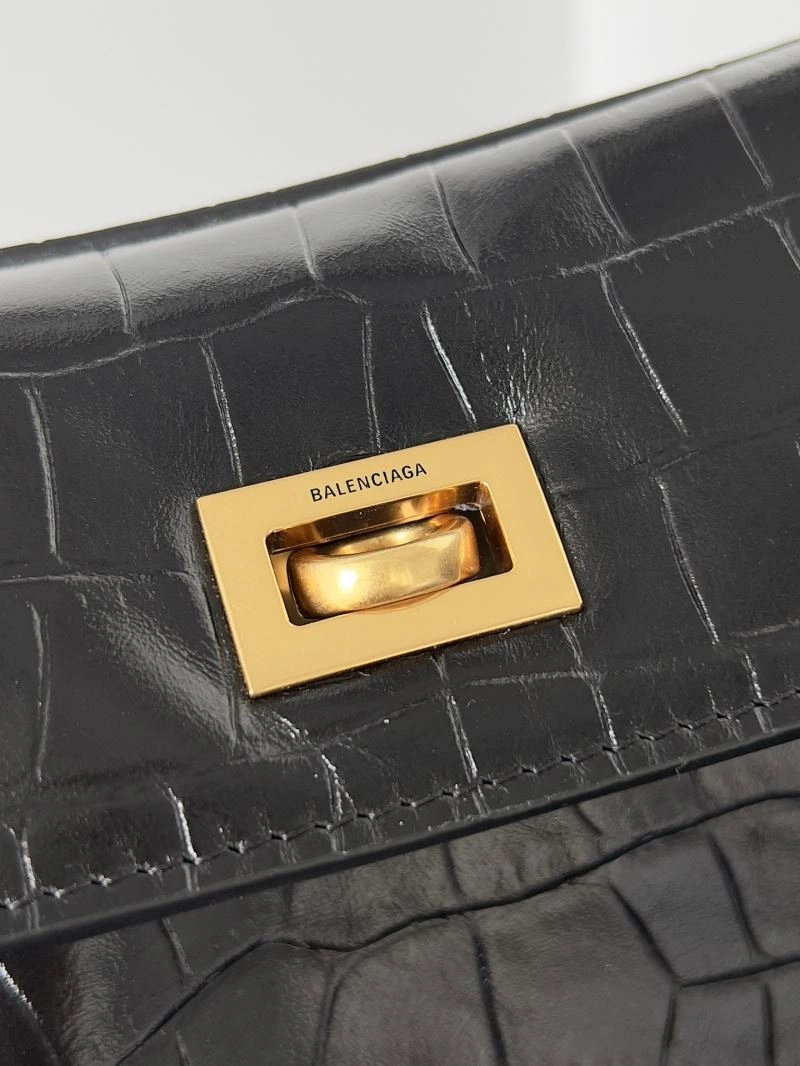 Top mirror Balenciaga Rodeo Luxe Oversized Casual Tote Bag
